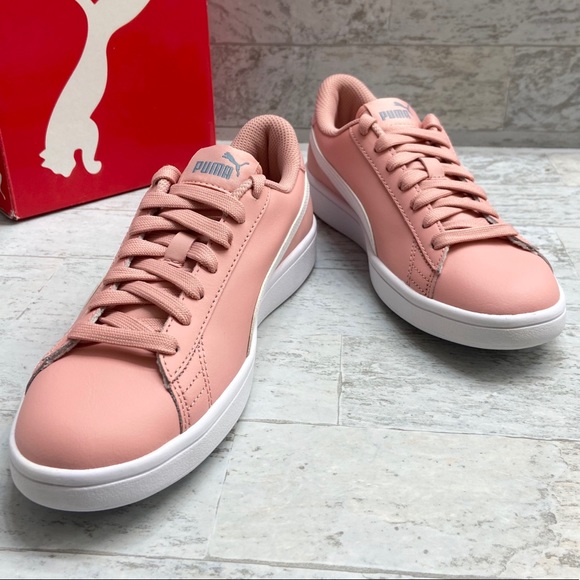 Puma | Shoes | Puma Smash V2 L Light Pink Shoes | Poshmark